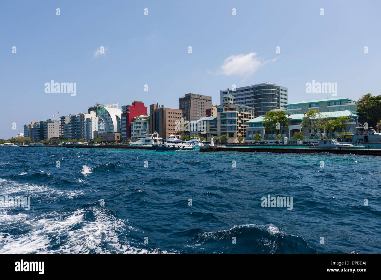 Maldives male port entrance hi-res stock photography and images - Alamy