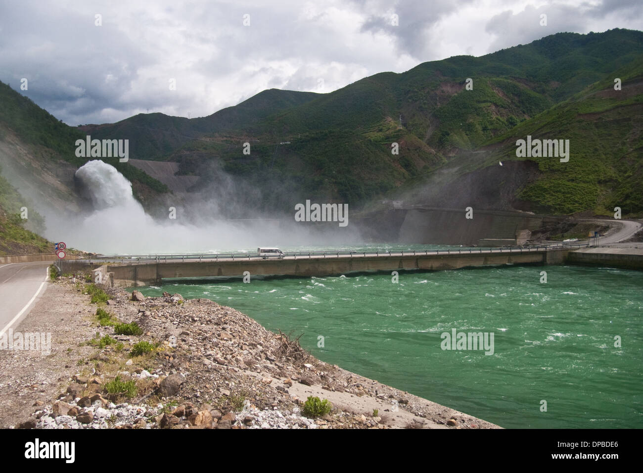Fierza reservoir lake albania hi-res stock photography and images - Alamy