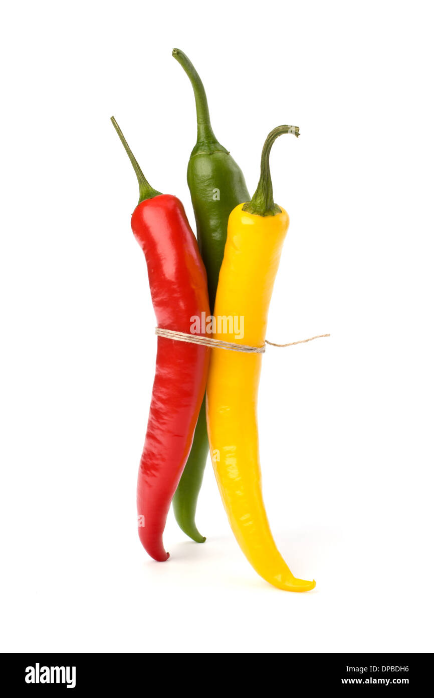 Chili pepper isolated on white background Stock Photo - Alamy