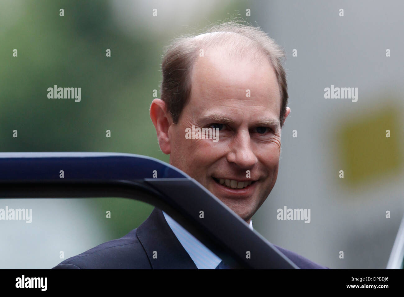 Prince Edward, Earl of Wessex arrives at the London Clinic where his ...