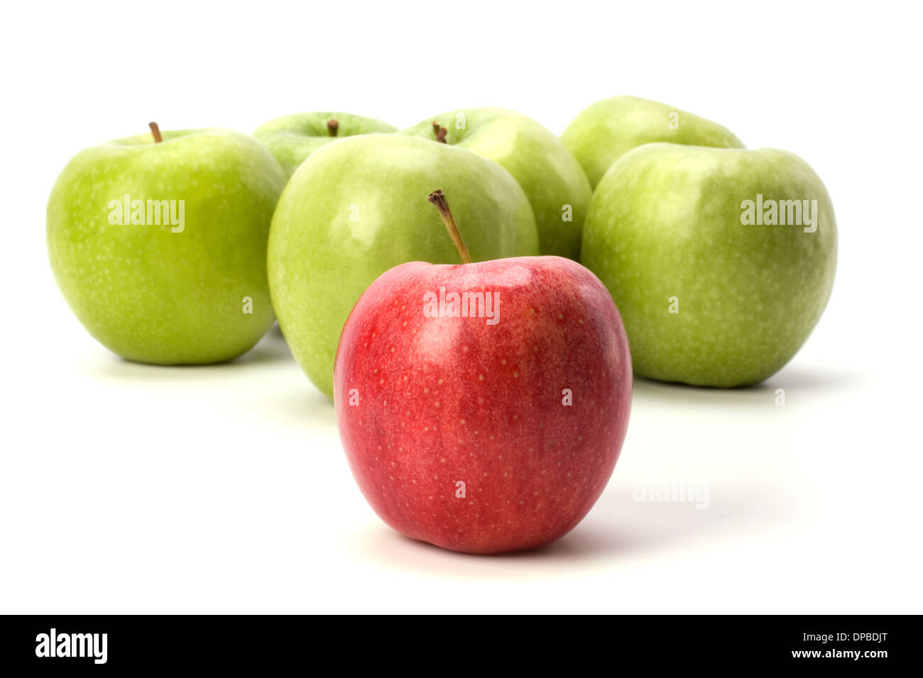 apples isolated on white background Stock Photo - Alamy