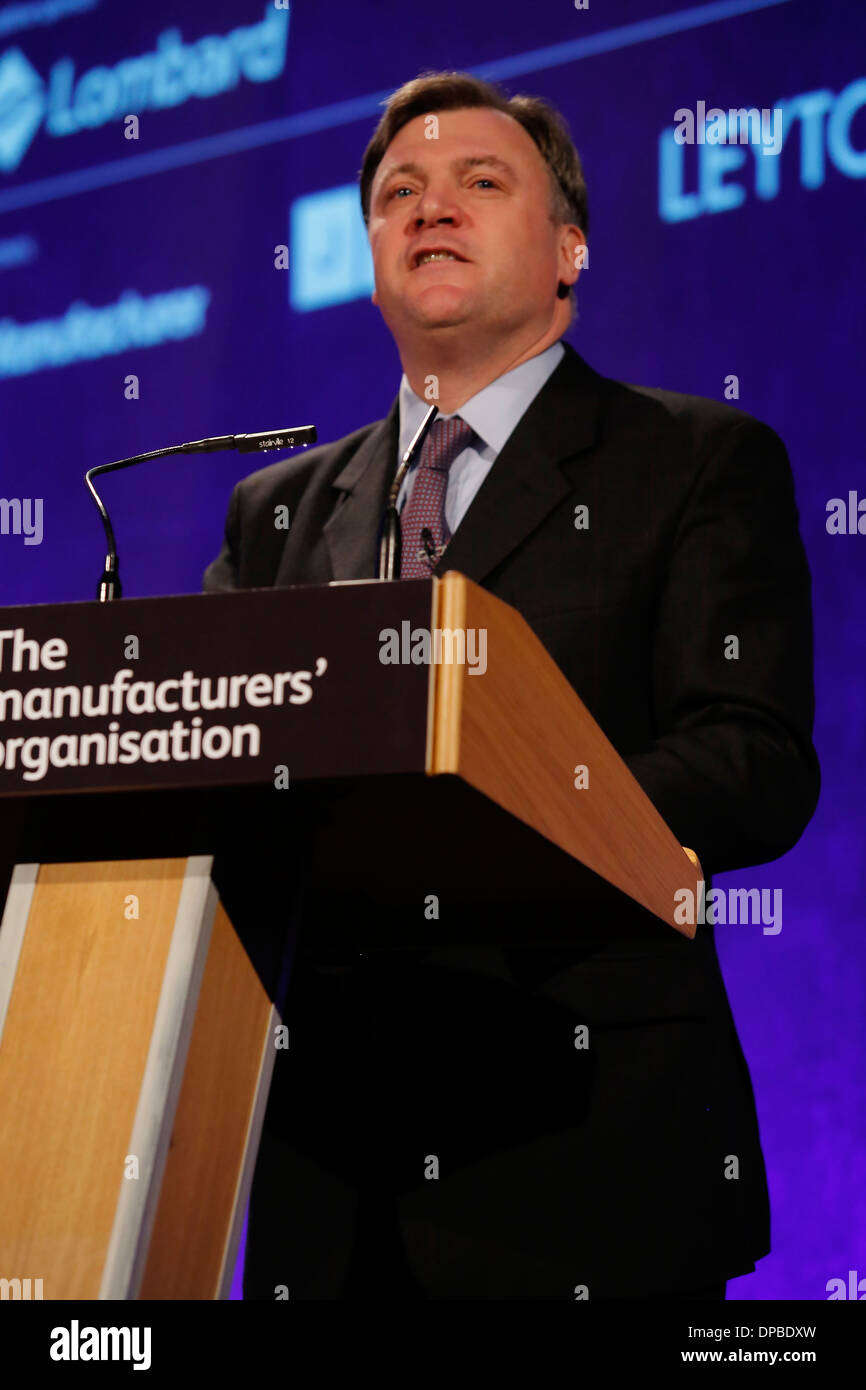 Shadow chancellor exchequer ed balls centre hi-res stock photography ...