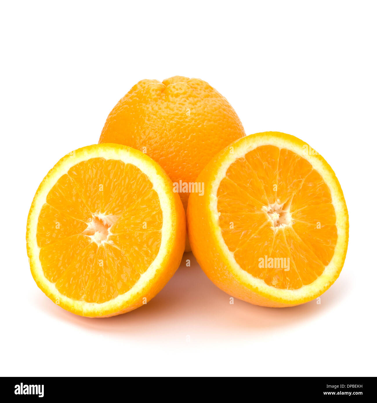 Orange isolated on white background Stock Photo - Alamy