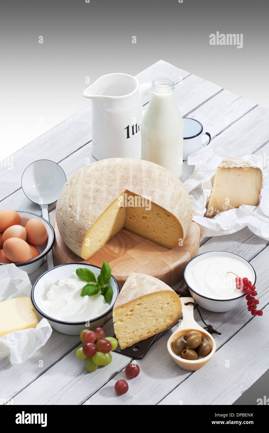 Sheep dairy products not cow hi-res stock photography and images - Alamy