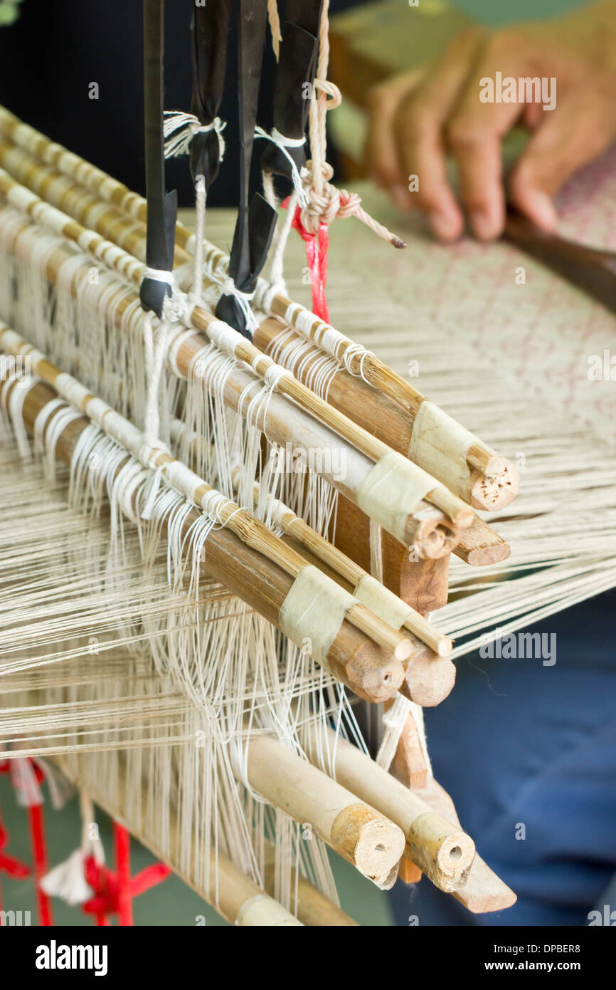 Silk manufacturing process hi-res stock photography and images - Alamy