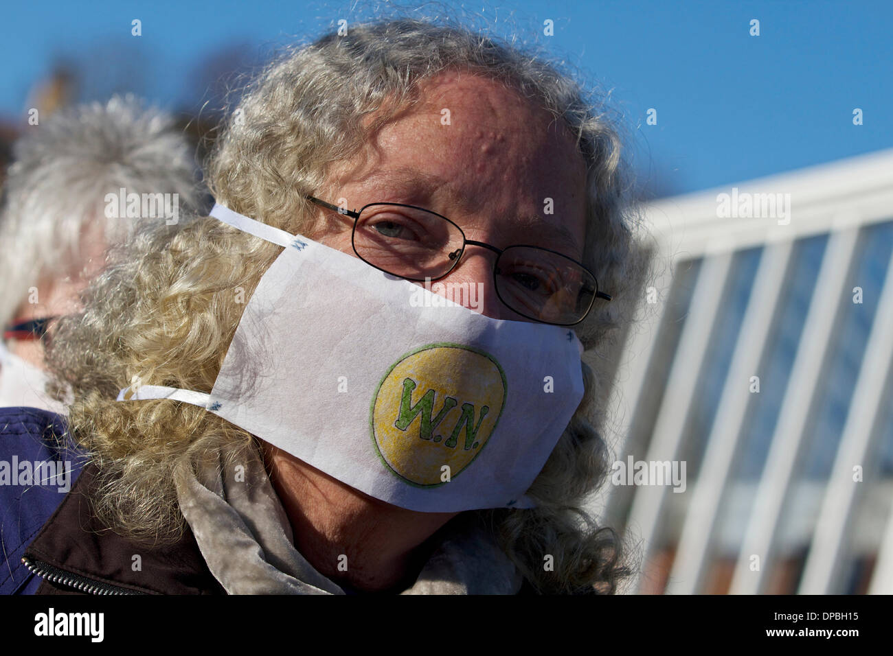 Bangor, Gwynedd, Wales, UK. 11th January 2014. "Welsh Not" Accusations ...