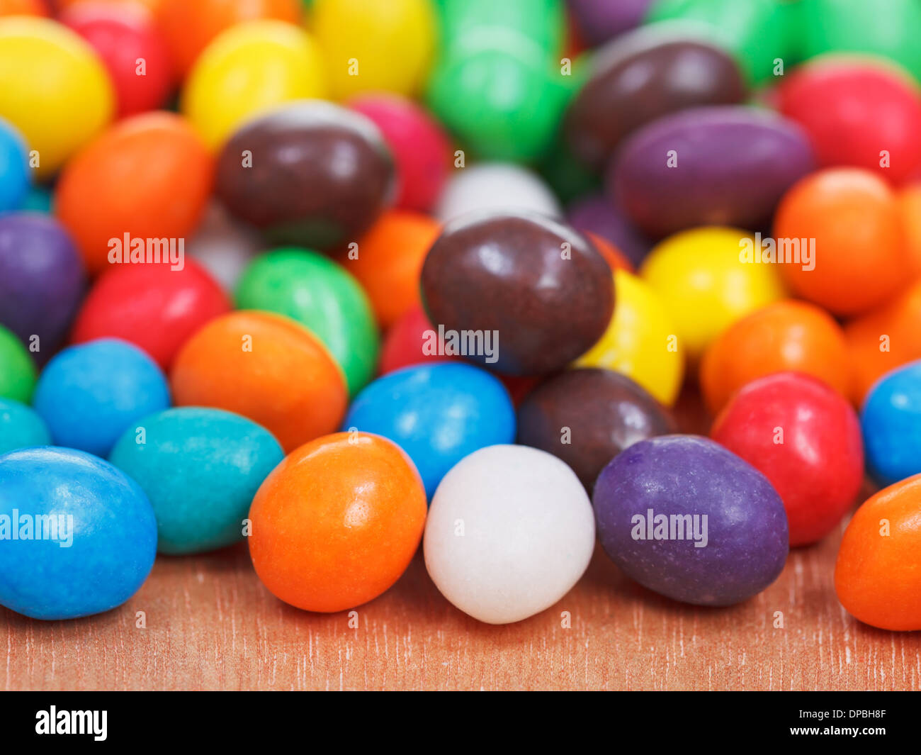 Colored dragee hi-res stock photography and images - Alamy