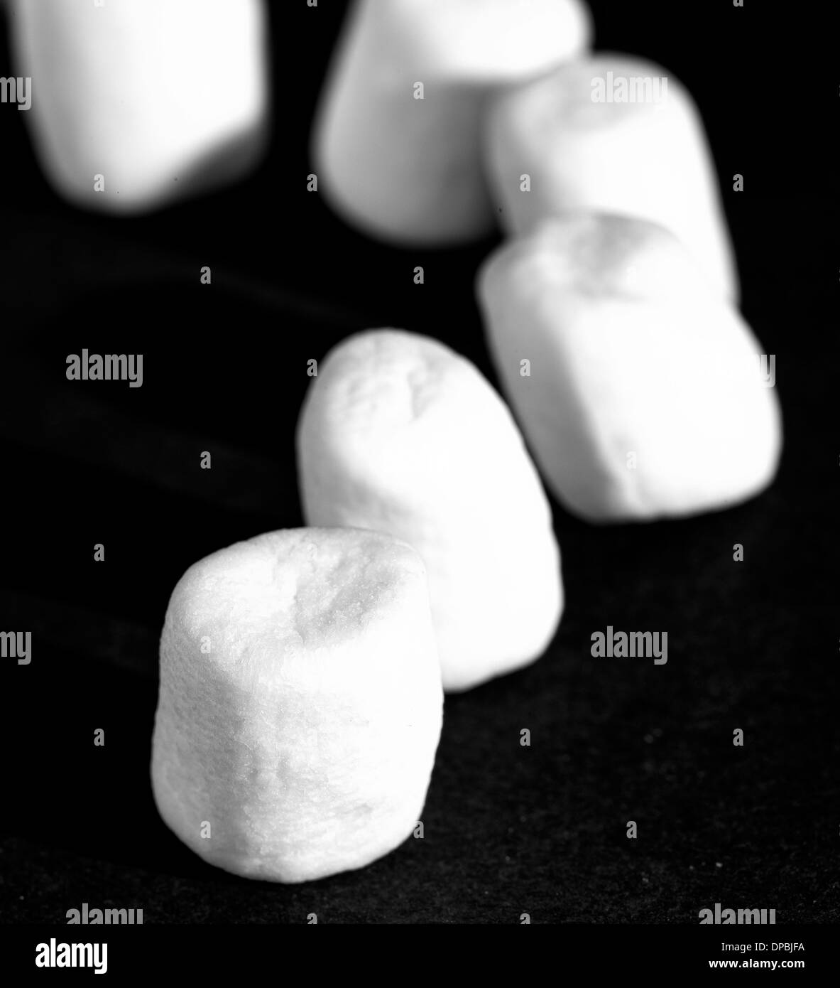 Mini marshmallow Black and White Stock Photos & Images - Alamy