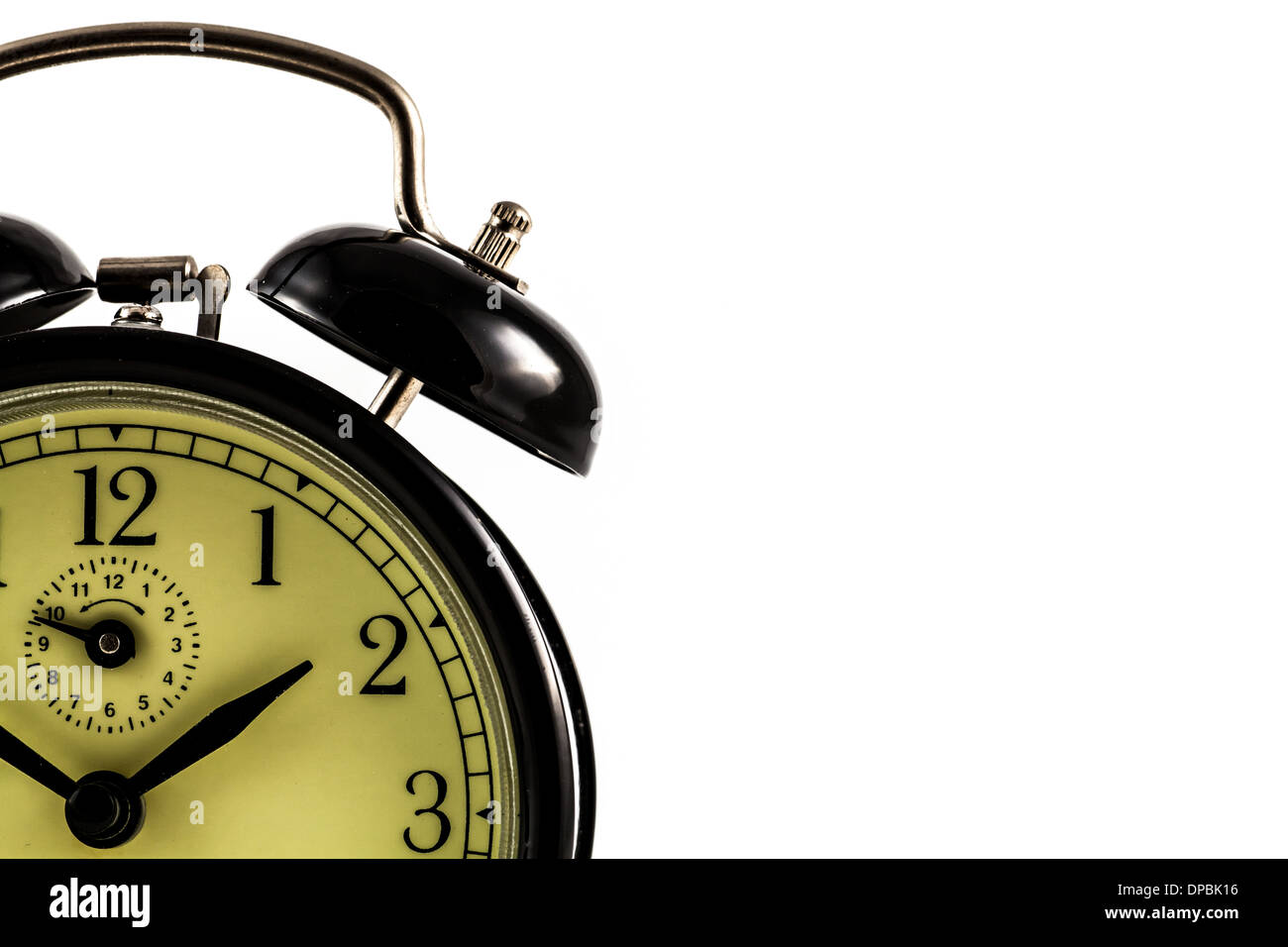 Detail of a used mechanical clock, very flexible concept Stock Photo ...