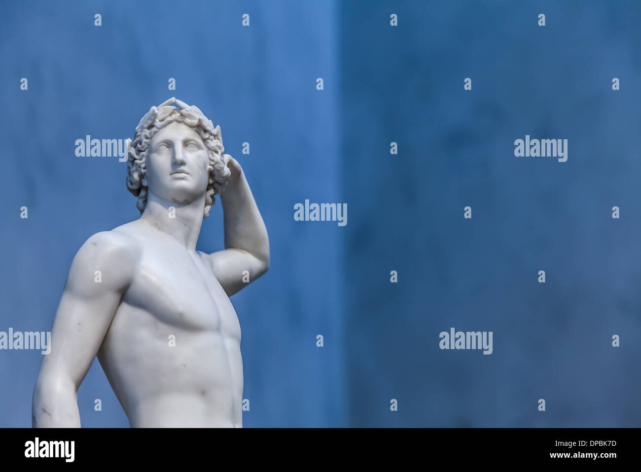 Apollo's idealized body and balanced pose Stock Photo - Alamy