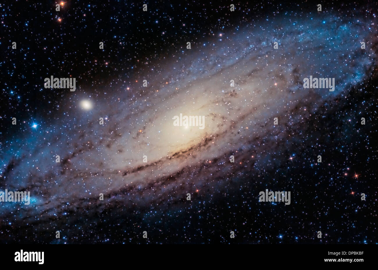 The Great Andromeda Galaxy Stock Photo - Alamy