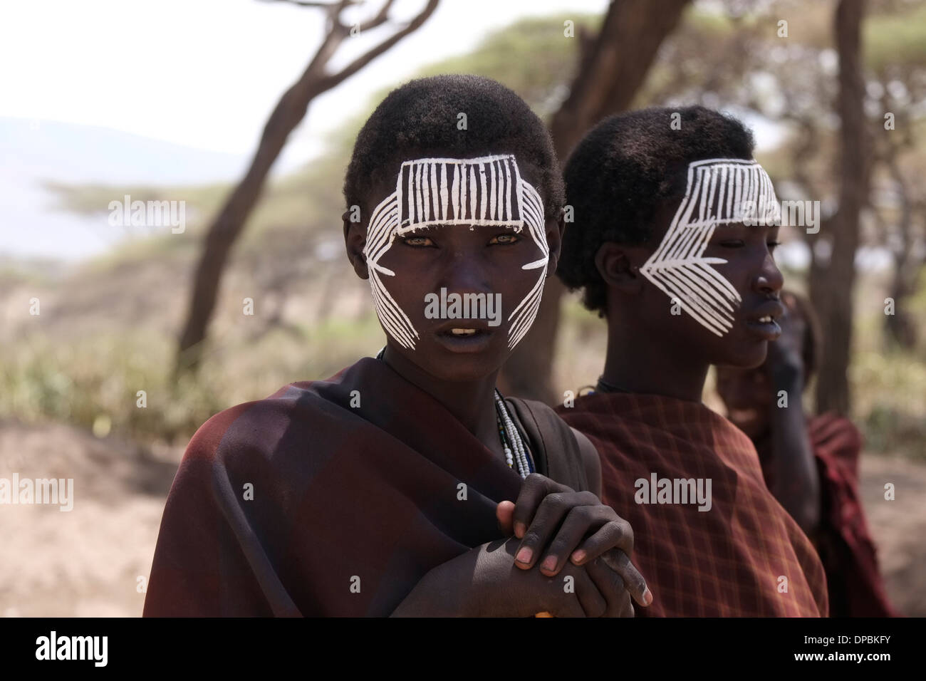 Masai Face Paint High Resolution Stock Photography and Images - Alamy