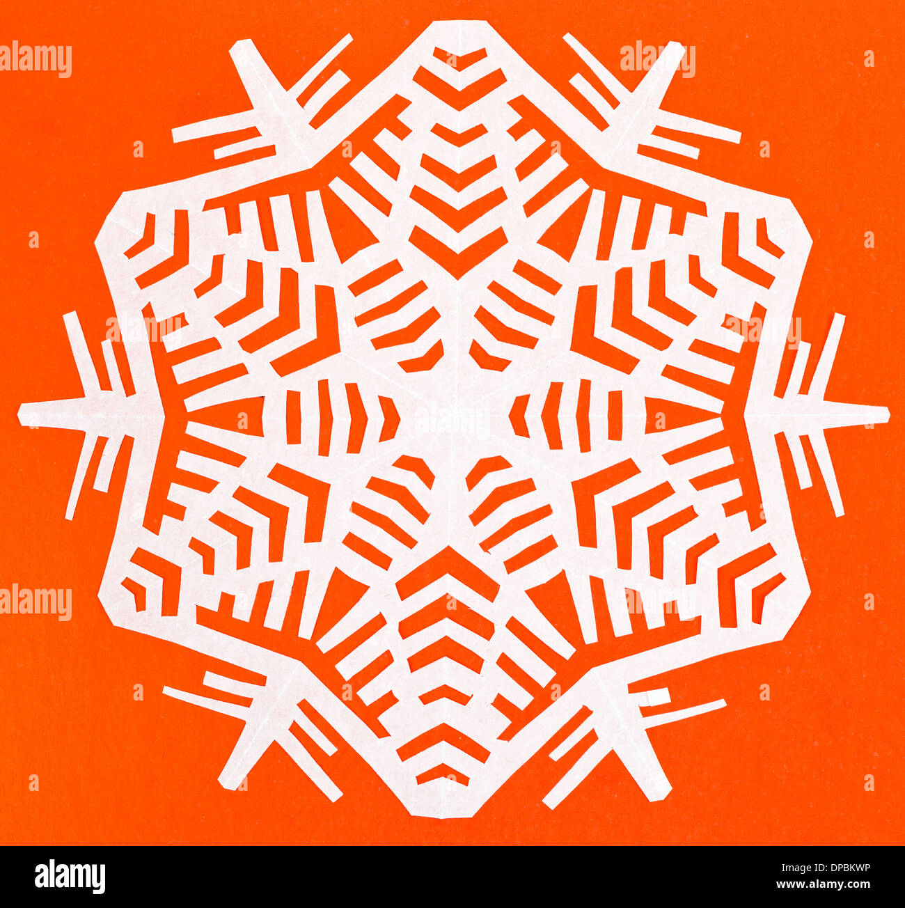 Cutout snowflake hi-res stock photography and images - Alamy