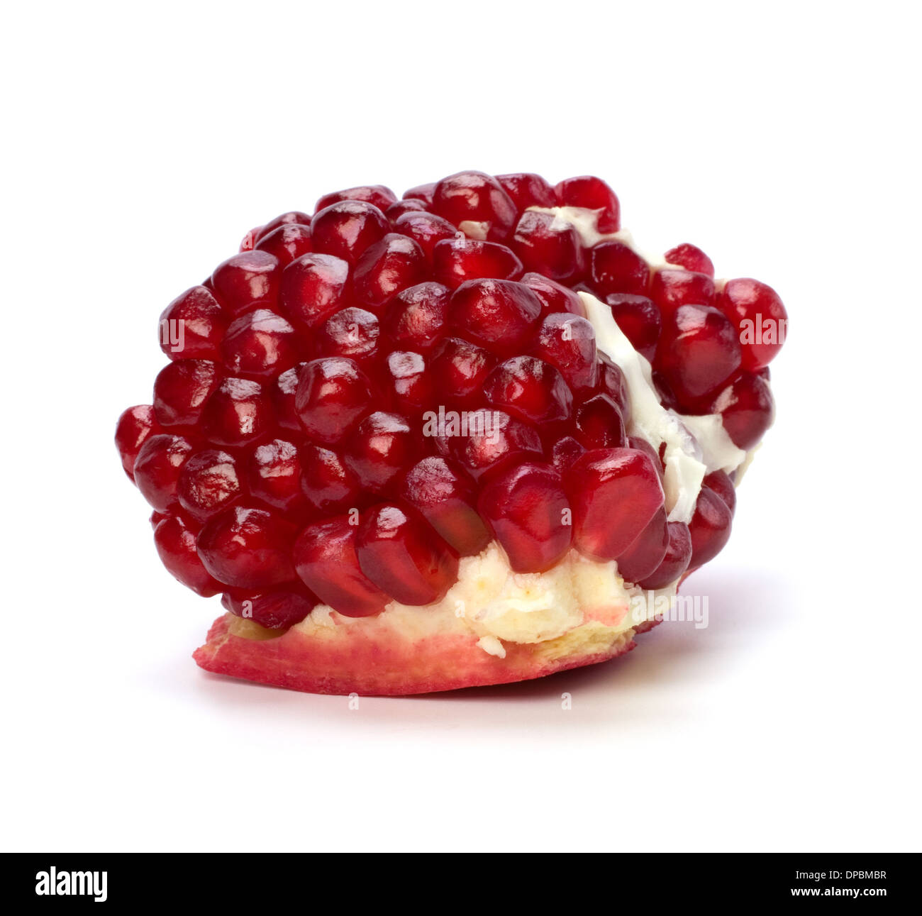 pomegranate isolated on white background Stock Photo - Alamy