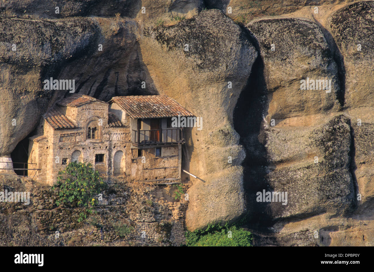 Cliff Dwelling House or Ypapanti Monastery Great Meteoron Monastery ...