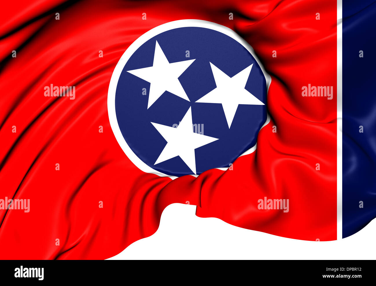 Tennessee flag hi-res stock photography and images - Alamy