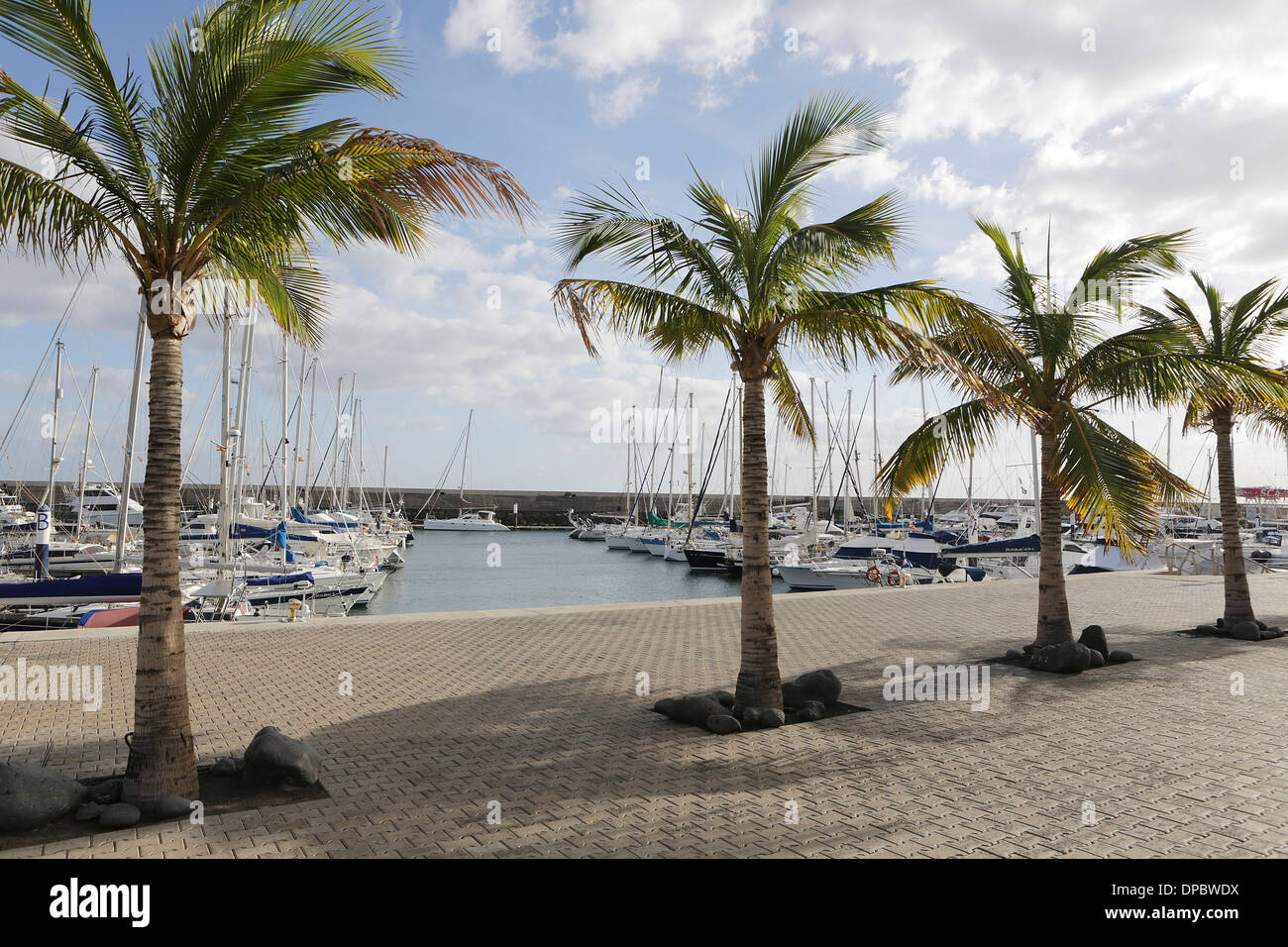 Yacht harbour puerto calero hi-res stock photography and images - Alamy