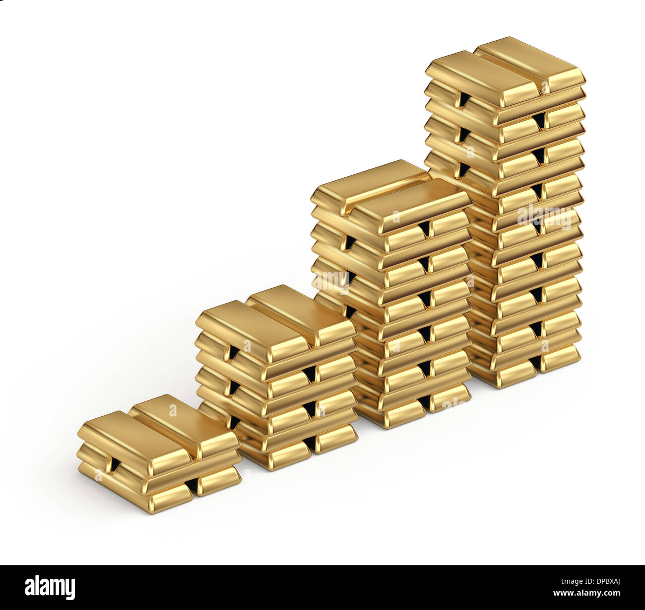 Gold chart Cut Out Stock Images & Pictures - Alamy