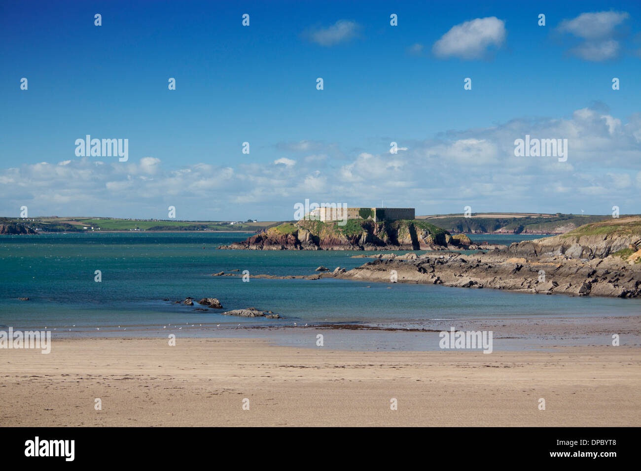 West Angle Bay and Thorn Island Pembrokeshire Coast National Park ...
