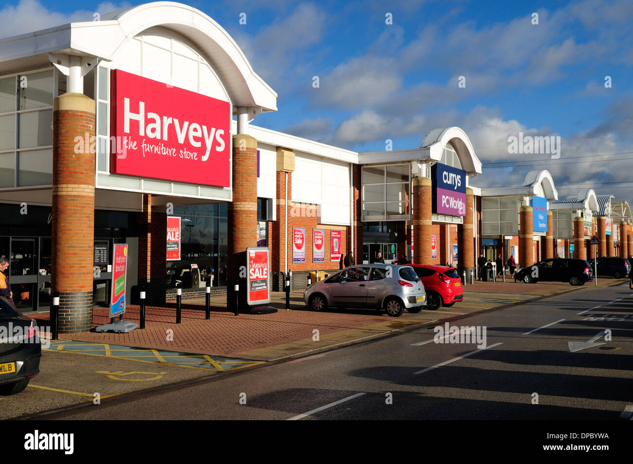 Drakehouse retail park sheffield uk hi-res stock photography and images ...