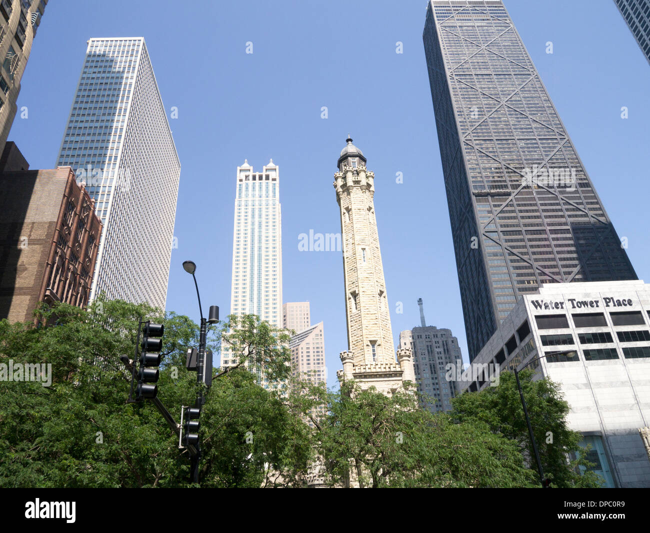 Water tower place hi-res stock photography and images - Alamy