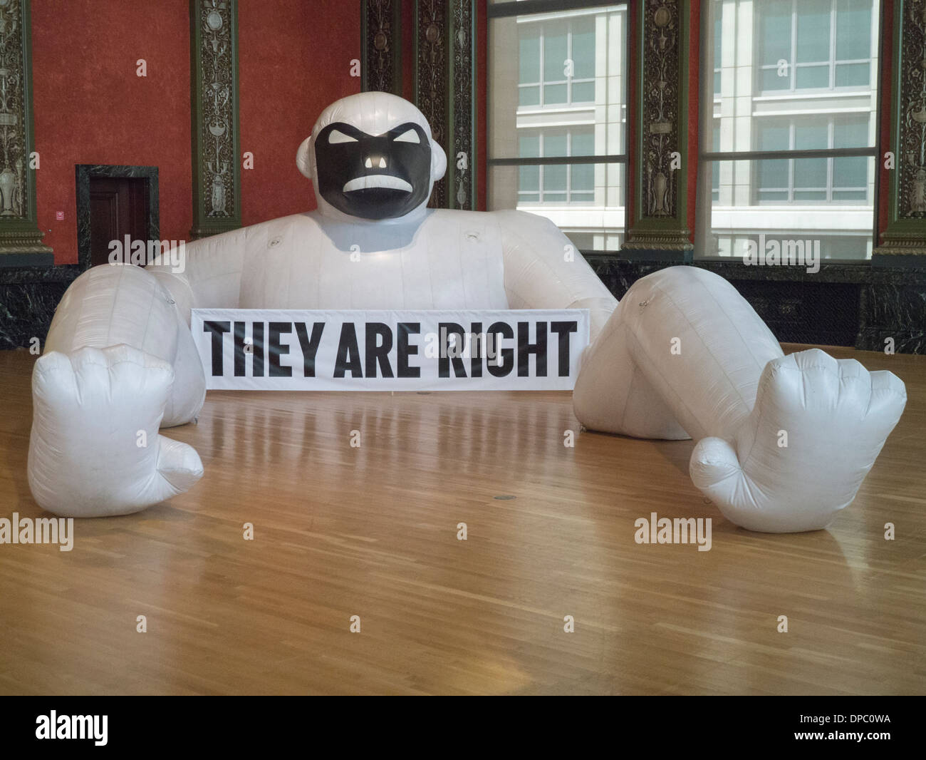 Stefan Sagmeister, the Happy Show at the Cultural Center, Chicago Stock ...