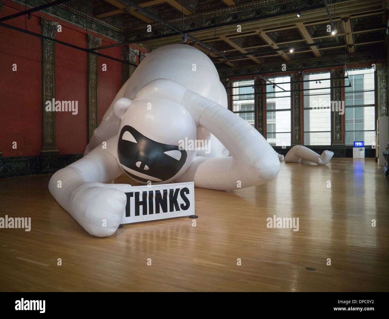Stefan Sagmeister, the Happy Show at the Cultural Center, Chicago Stock ...