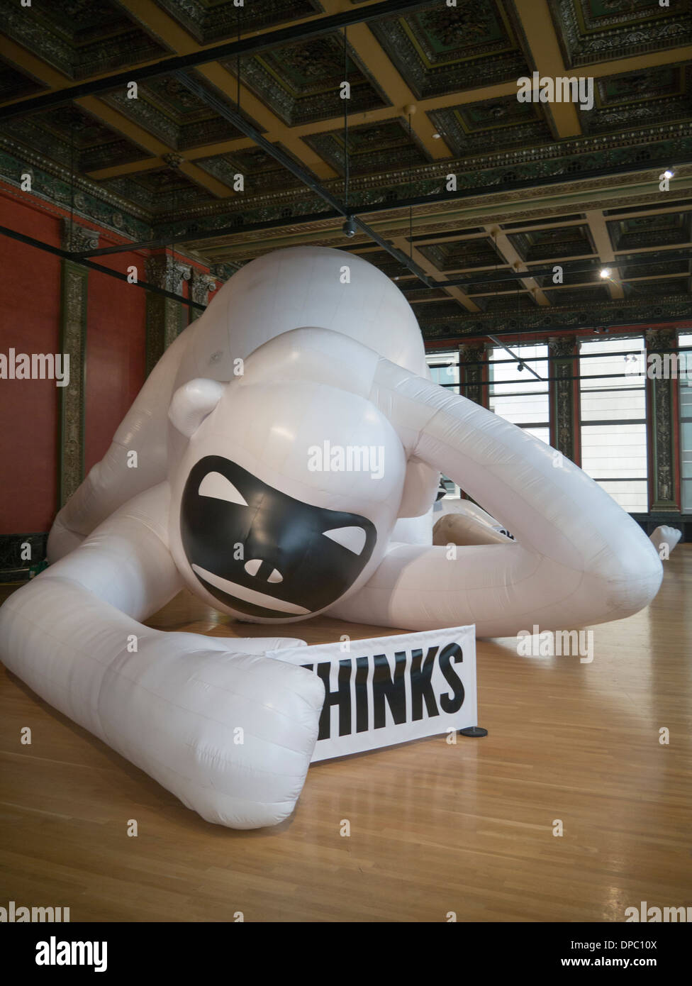 Stefan Sagmeister, the Happy Show at the Cultural Center, Chicago Stock ...