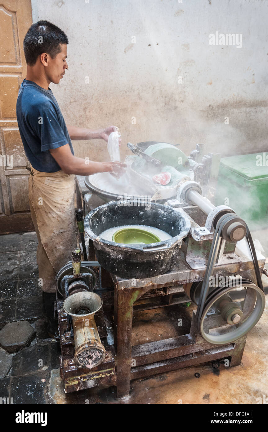 Man making dough hi-res stock photography and images - Alamy