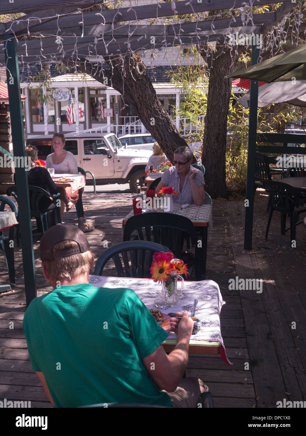 Cafe in jackson hole hi-res stock photography and images - Alamy