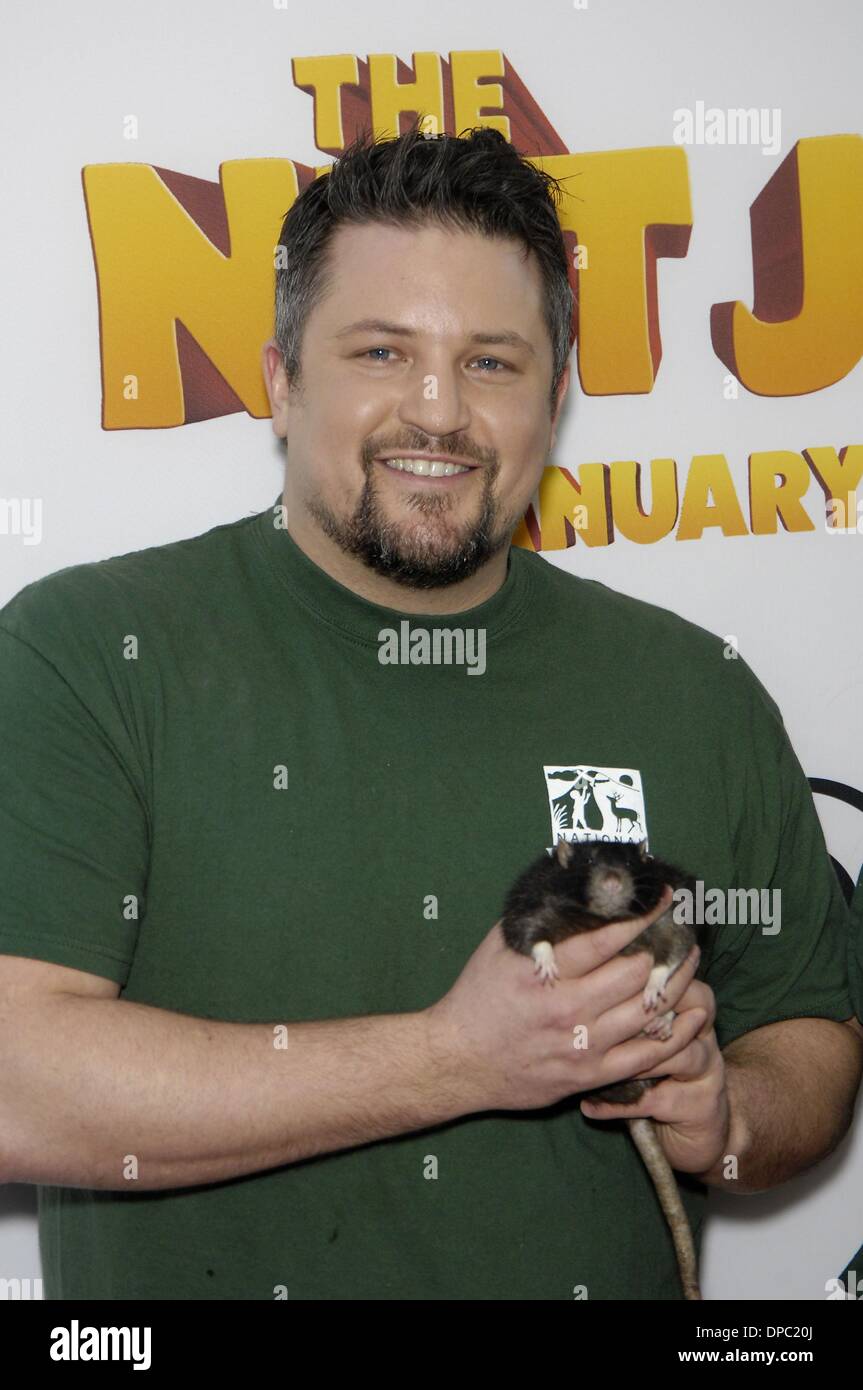 Los Angeles, CA, USA. 11th Jan, 2014. David Mizejewski, Buddy the Rat ...
