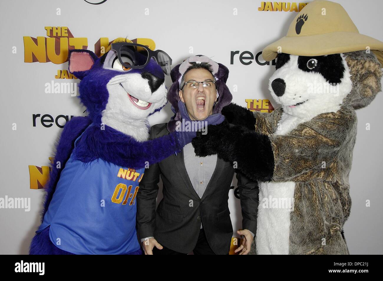 Los Angeles, CA, USA. 11th Jan, 2014. Surly the Squirrel, Peter ...