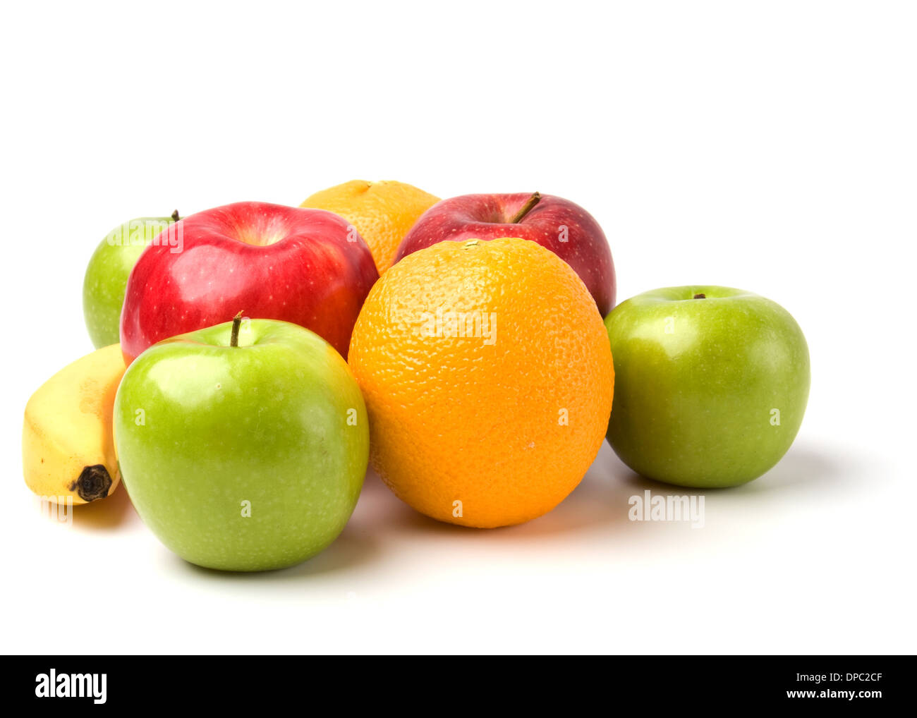 fruits isolated on white background Stock Photo - Alamy