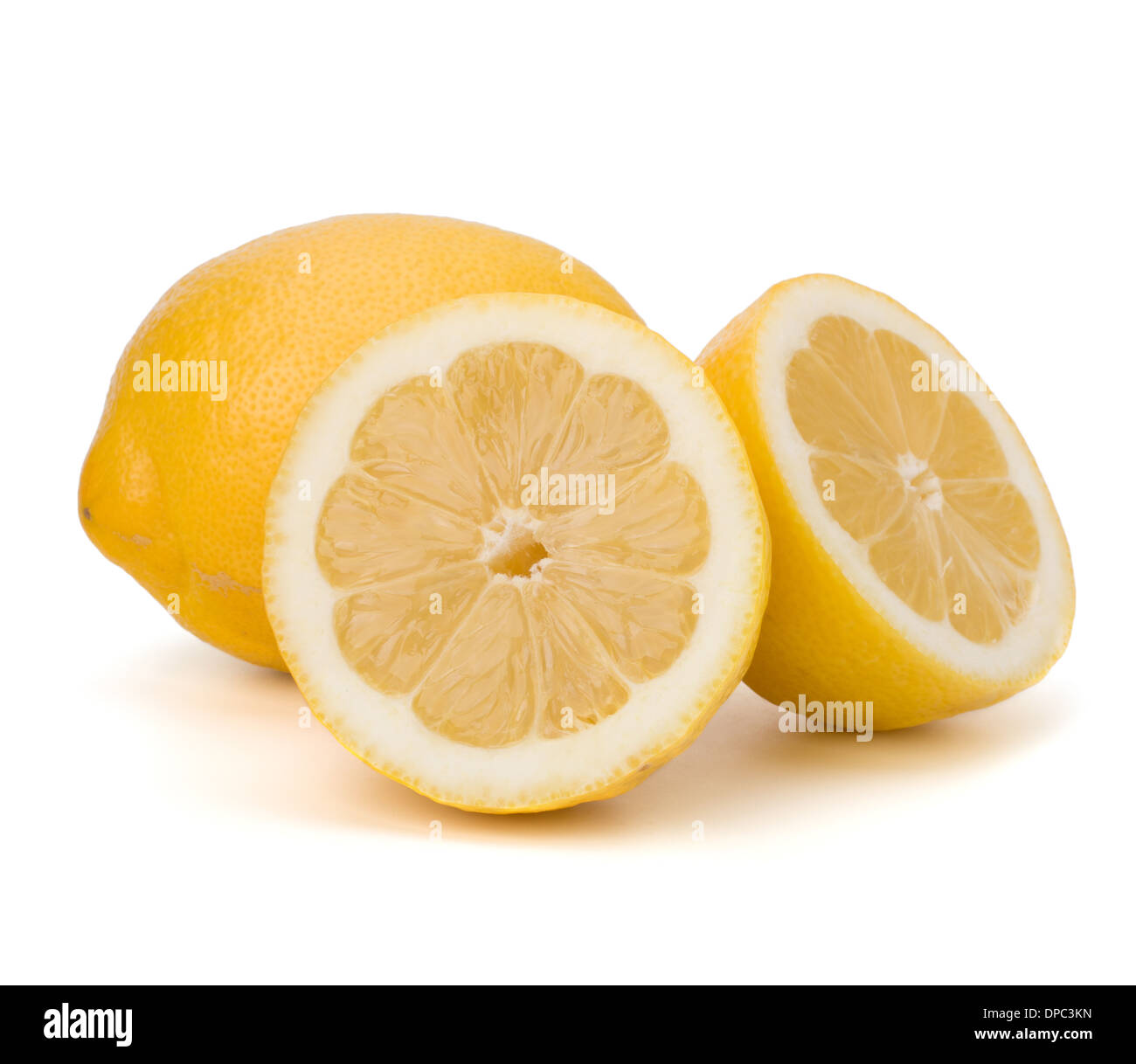 Lemon fruit isolated on white background Stock Photo - Alamy