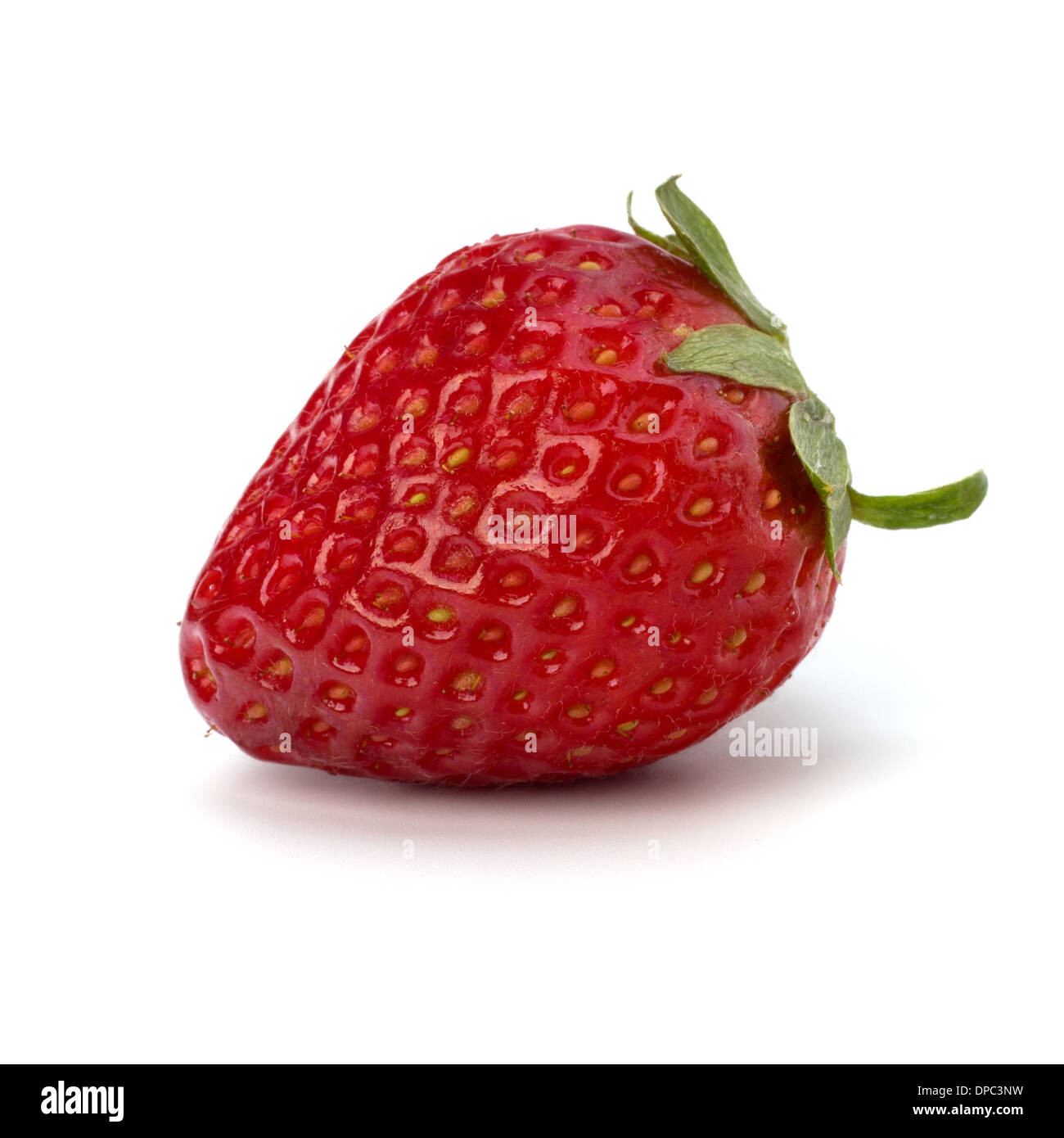 Strawberry isolated on white background Stock Photo - Alamy