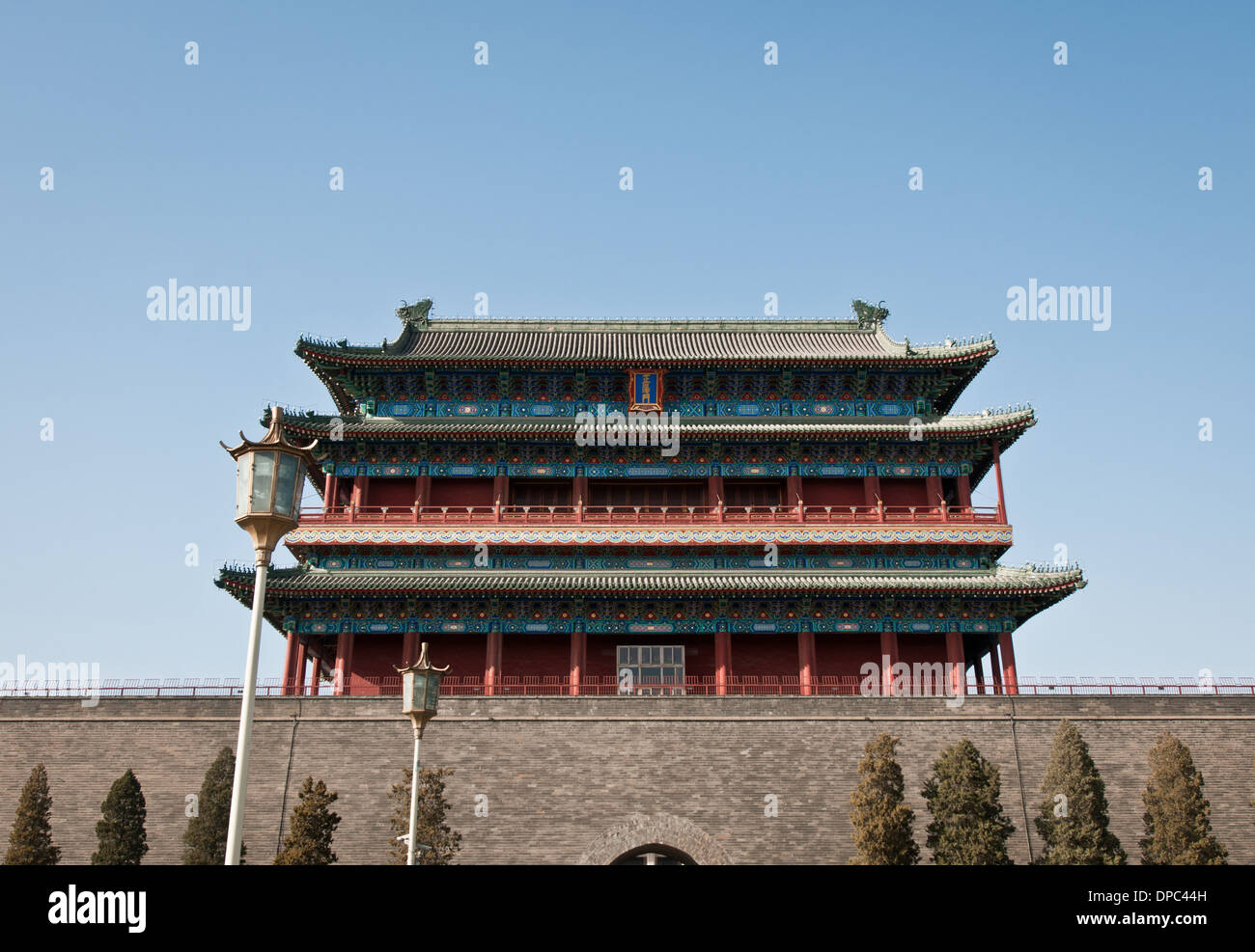 China zhengyangmen gate tiananmen square hi-res stock photography and ...