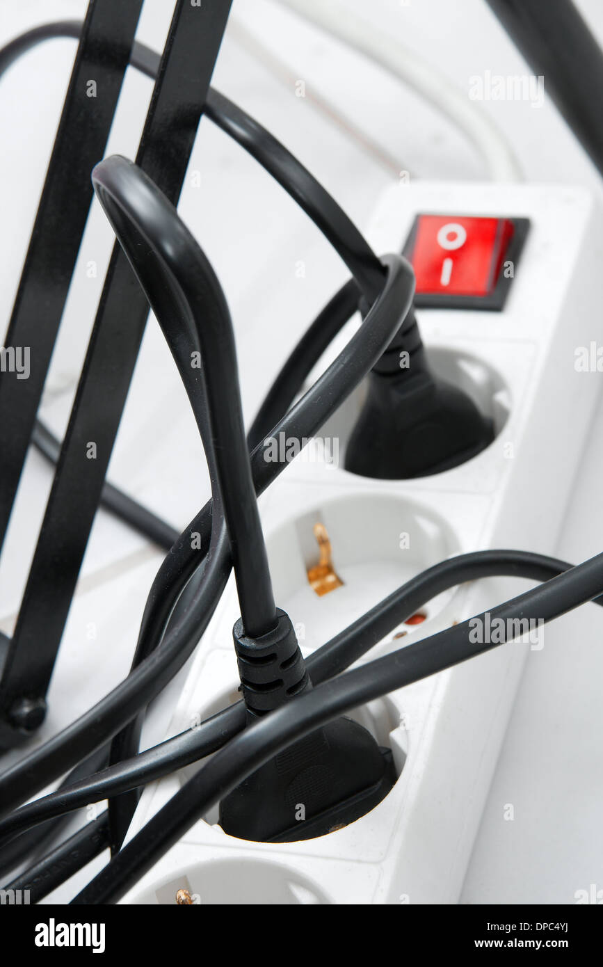 Insert cables hi-res stock photography and images - Alamy