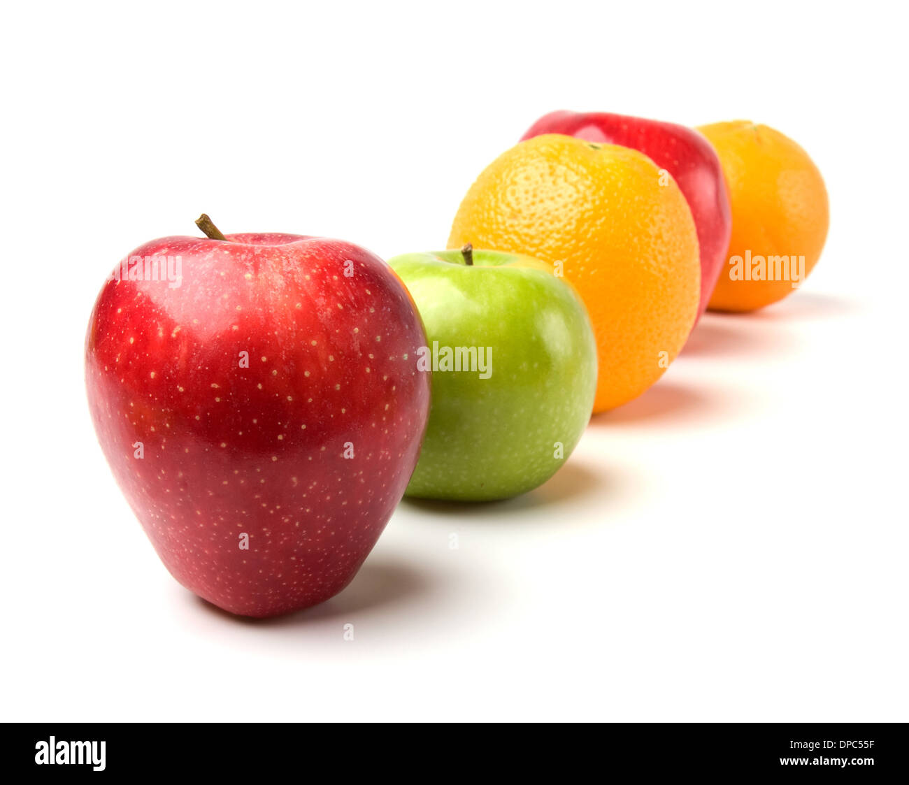 apples isolated on white background Stock Photo - Alamy