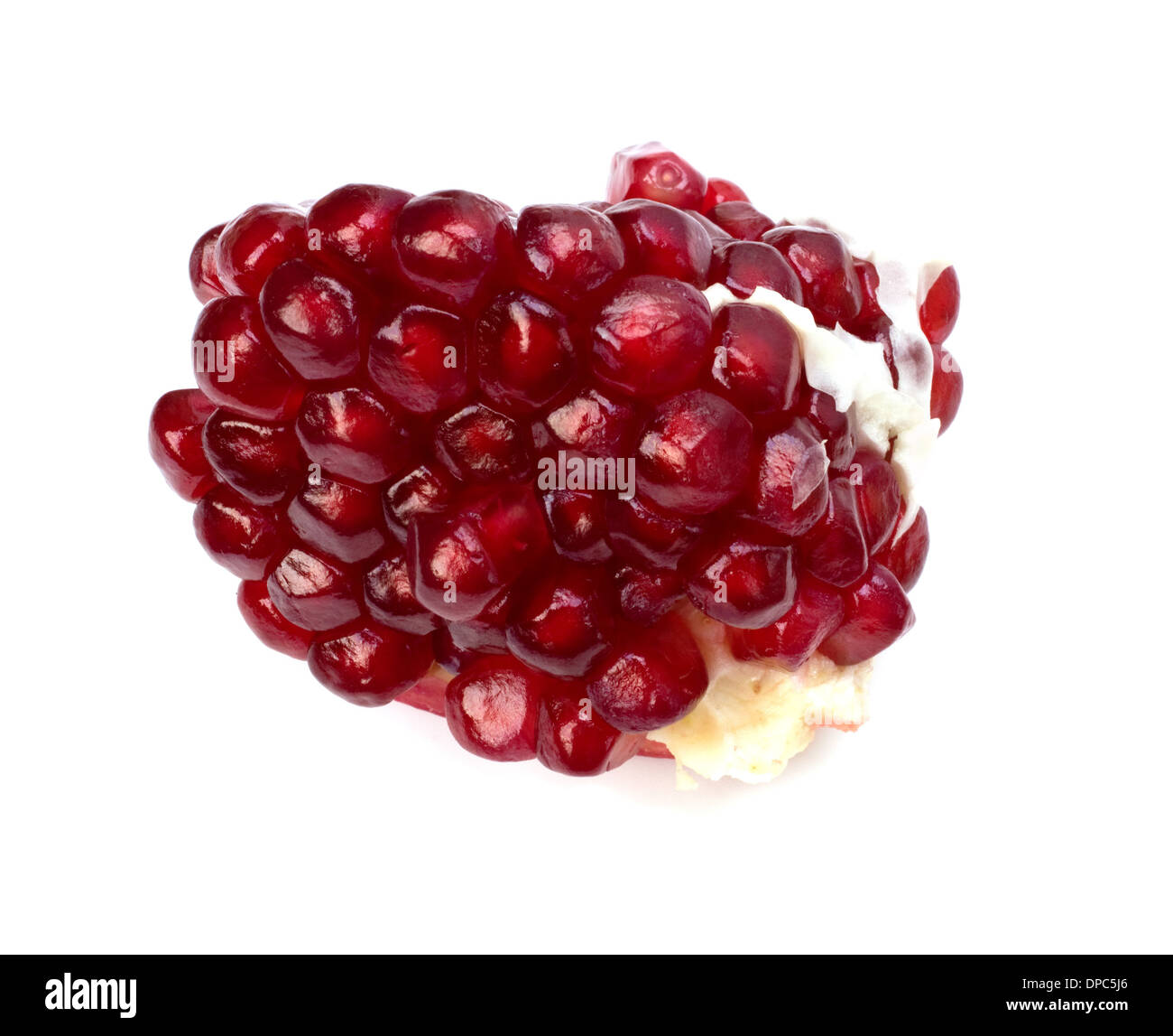 pomegranate isolated on white background Stock Photo - Alamy