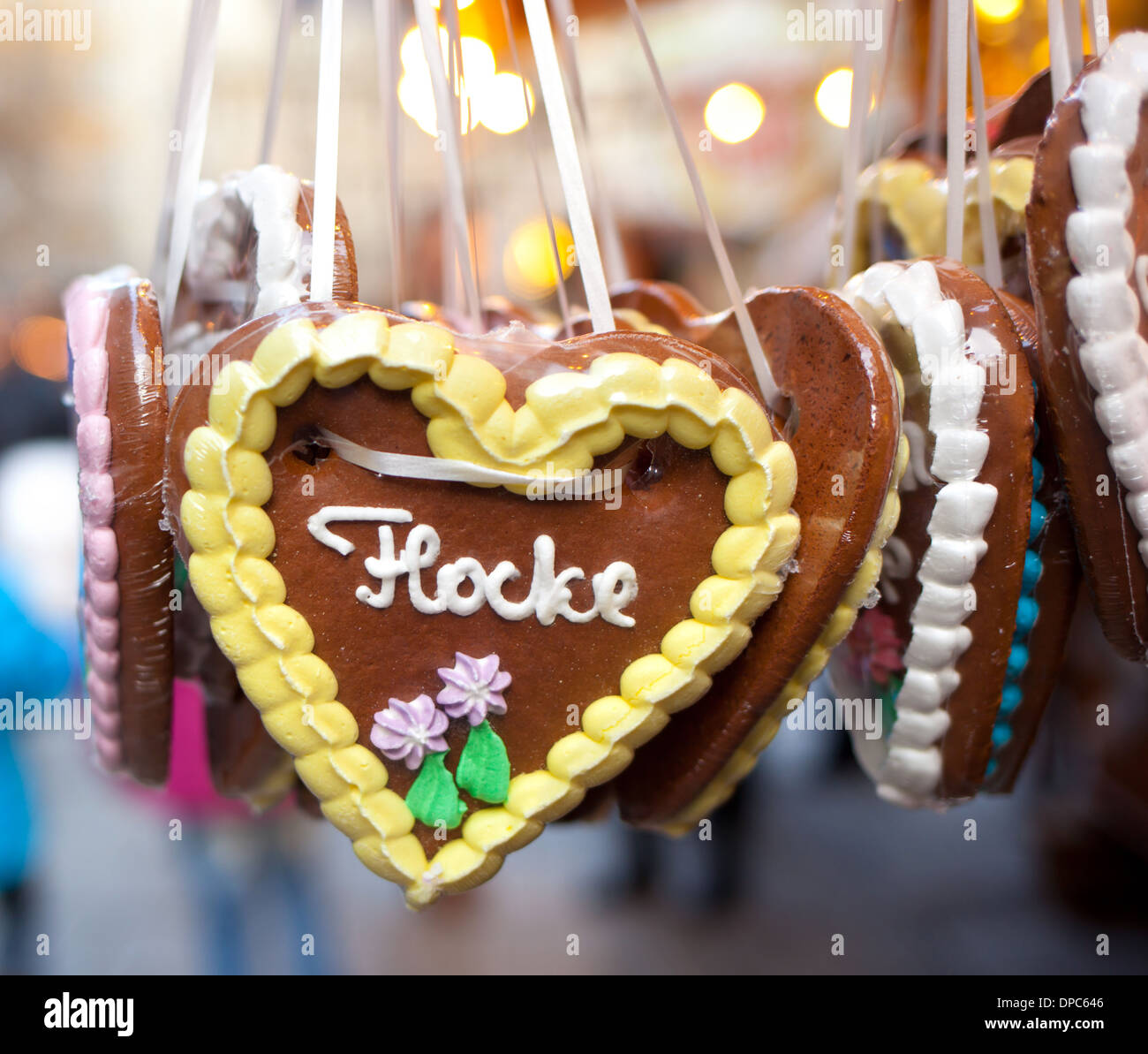 Gingerbread heart germany hi-res stock photography and images - Alamy