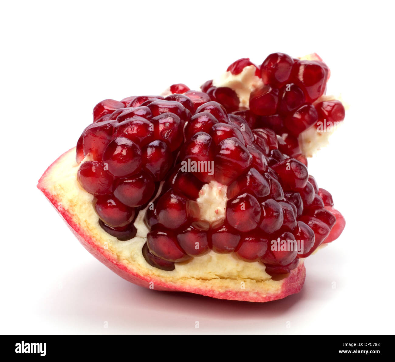 pomegranate isolated on white background Stock Photo - Alamy