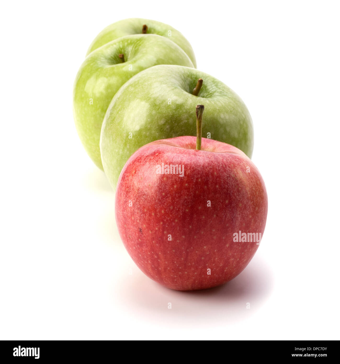 apples isolated on white background Stock Photo - Alamy