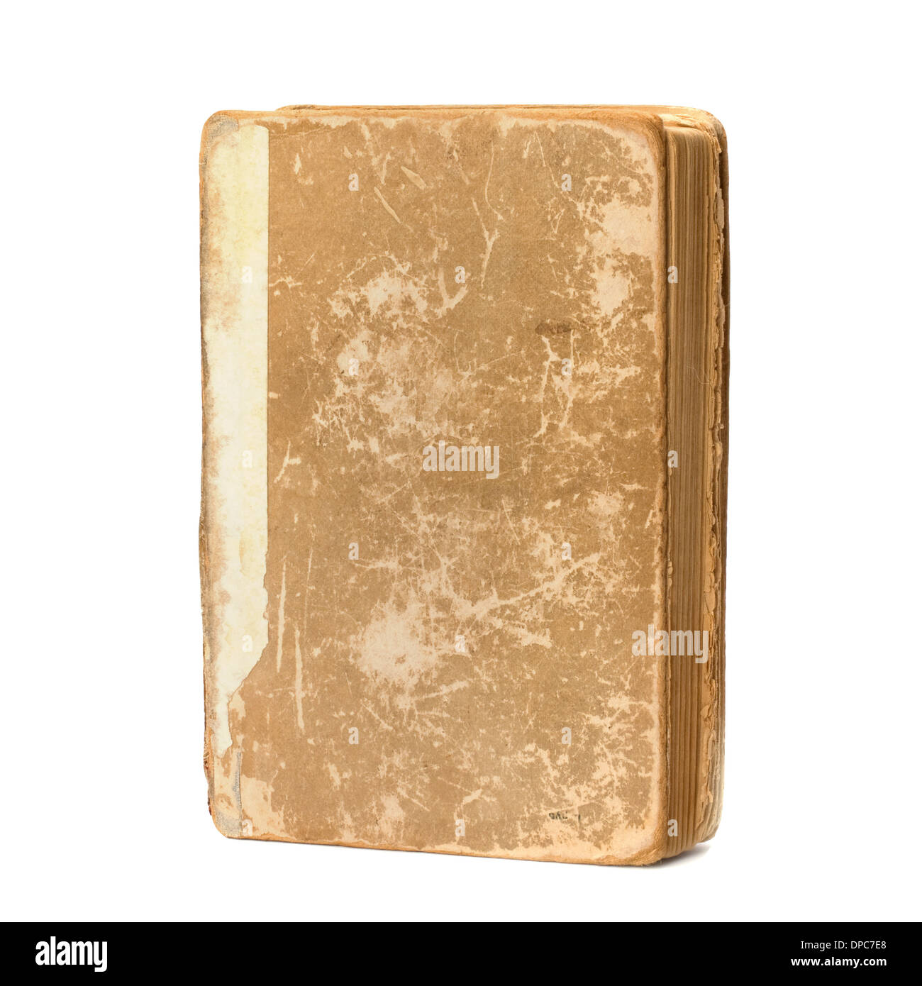 tattered book isolated on white background Stock Photo - Alamy