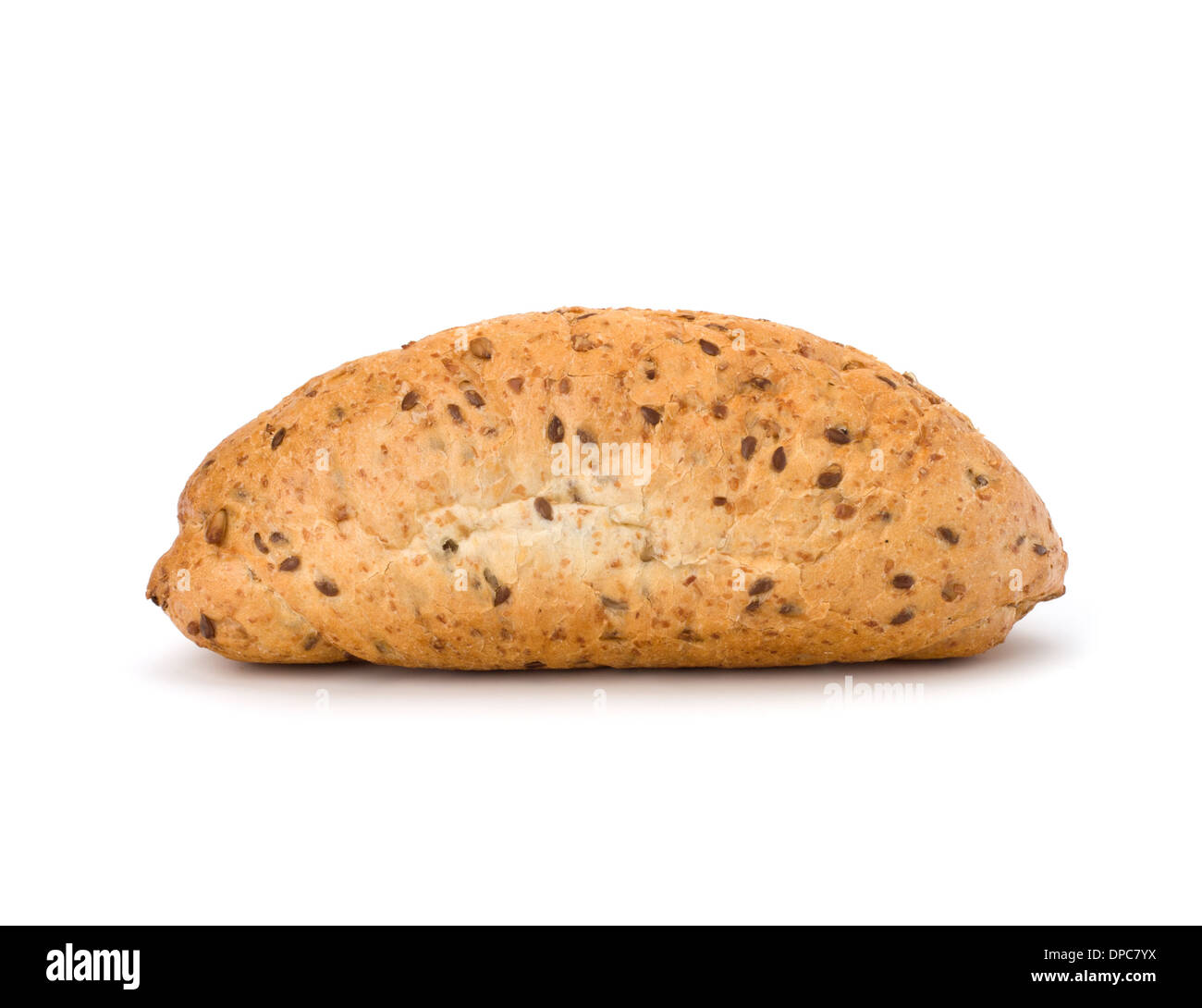 fresh warm bun isolated on white background Stock Photo - Alamy