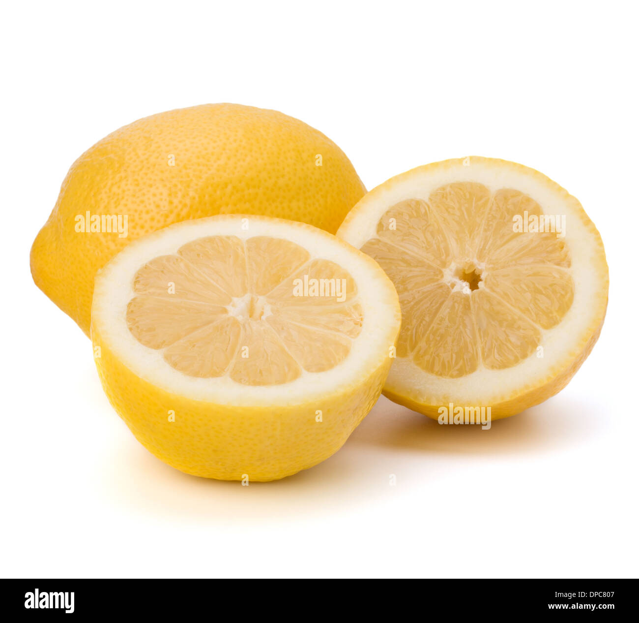 Lemon fruit isolated on white background Stock Photo - Alamy