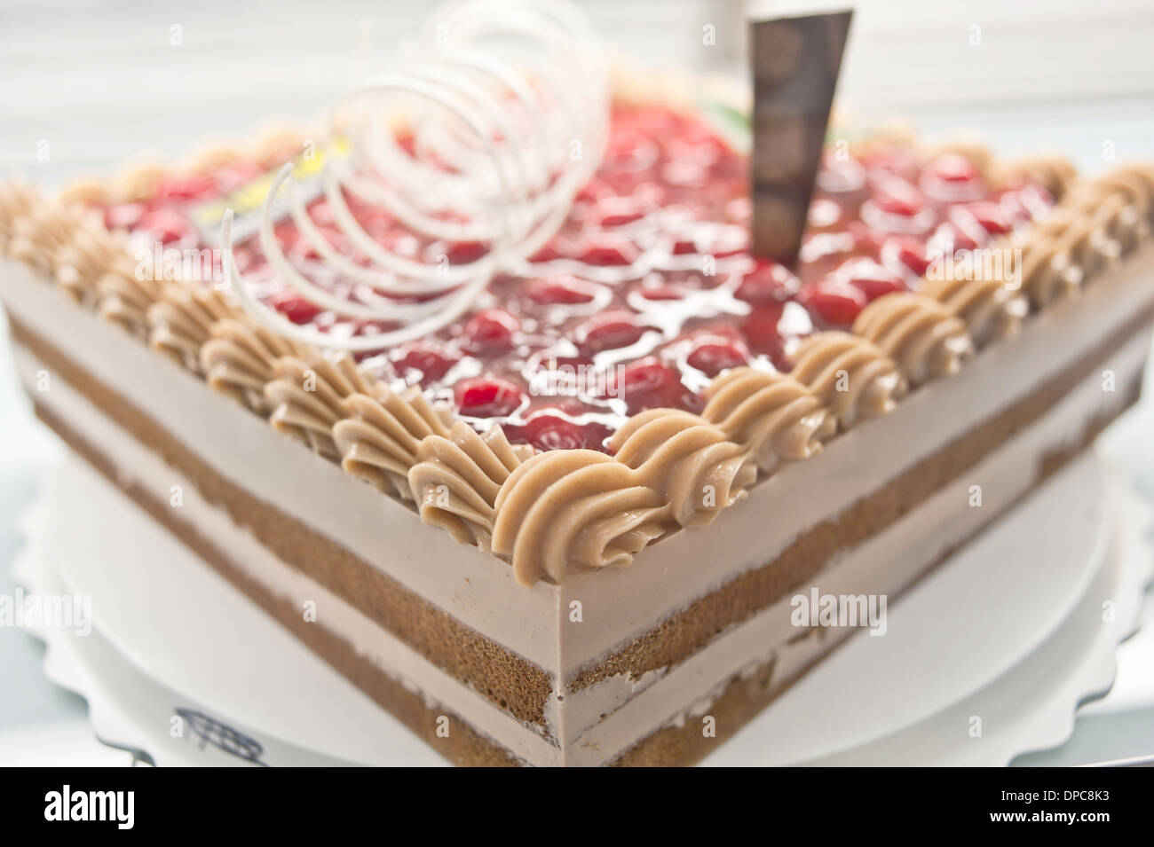 Birthday cakes, pastries design Stock Photo - Alamy