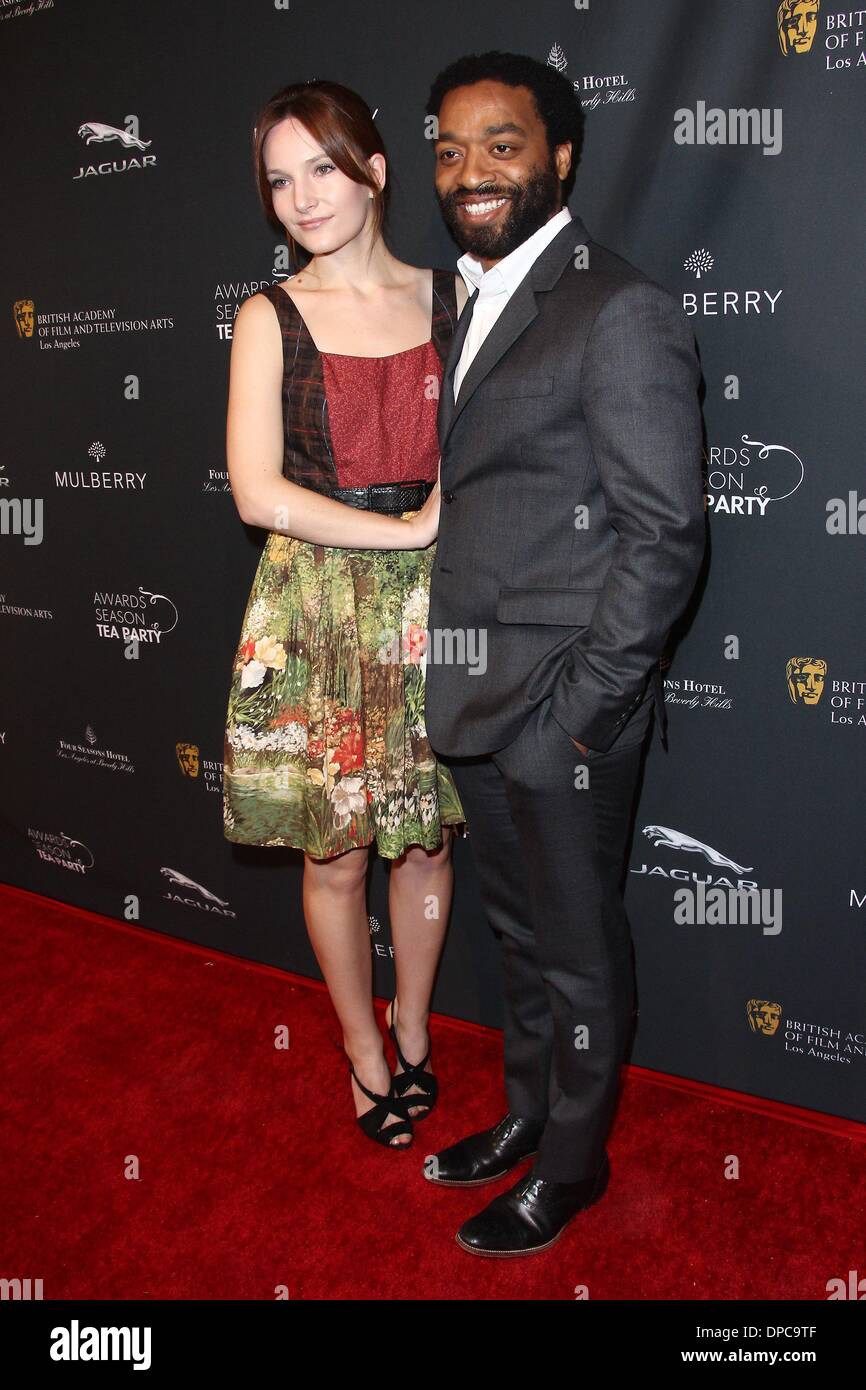 Los Angeles, California, USA. 11th Jan, 2014. Sari Mercer, Chiwetel ...