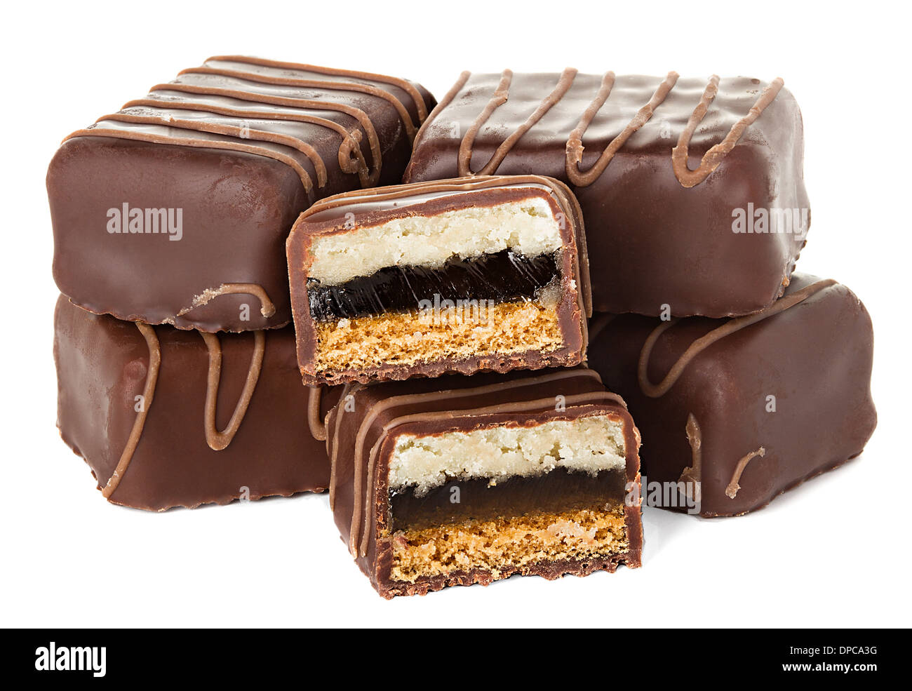 Chocolate bonbon, candy, sweets Stock Photo - Alamy