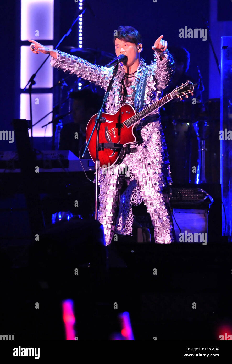 Taiwan singer david tao performs hi-res stock photography and images ...