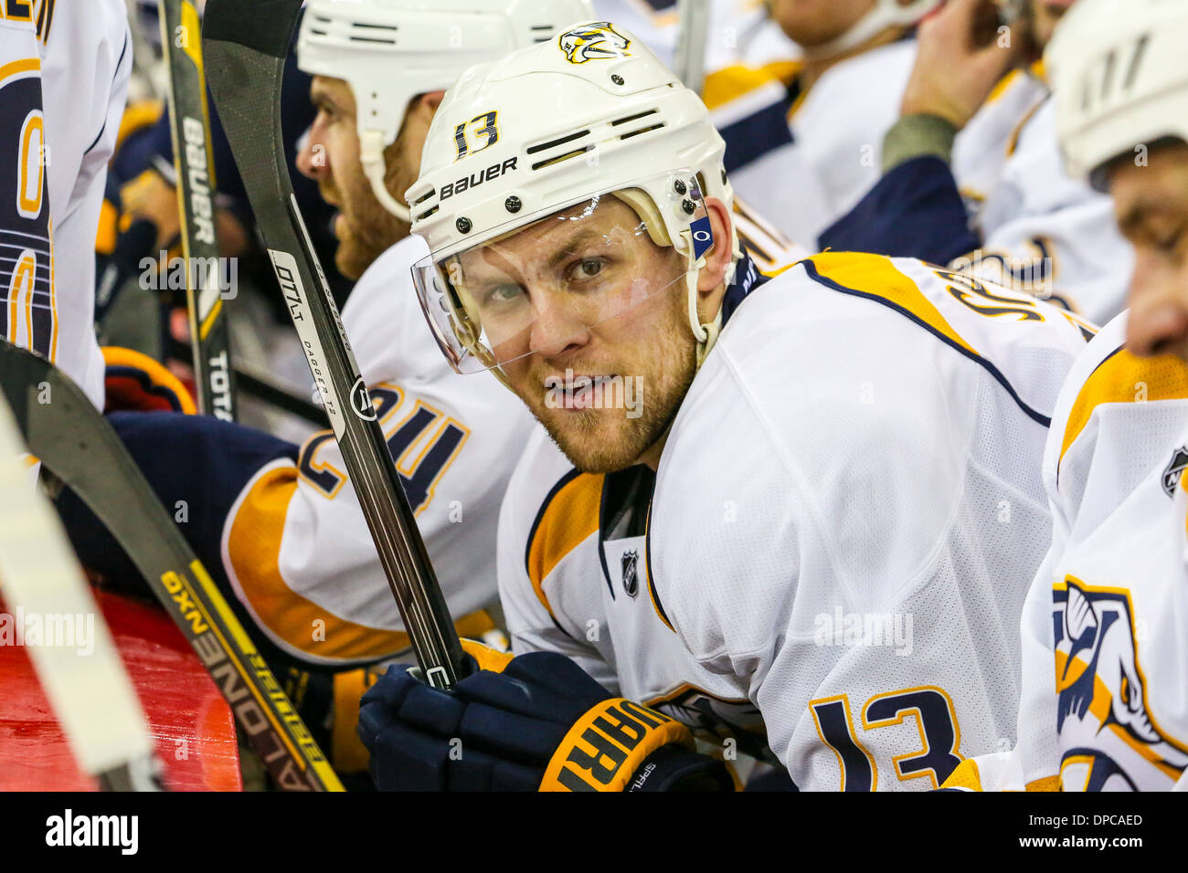 Nashville Predators center Nick Spaling Stock Photo - Alamy